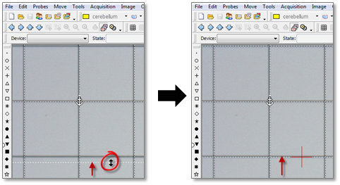 Calibrate lenses with calibration grids