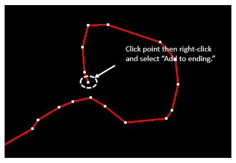 Tracing vessels (2D)